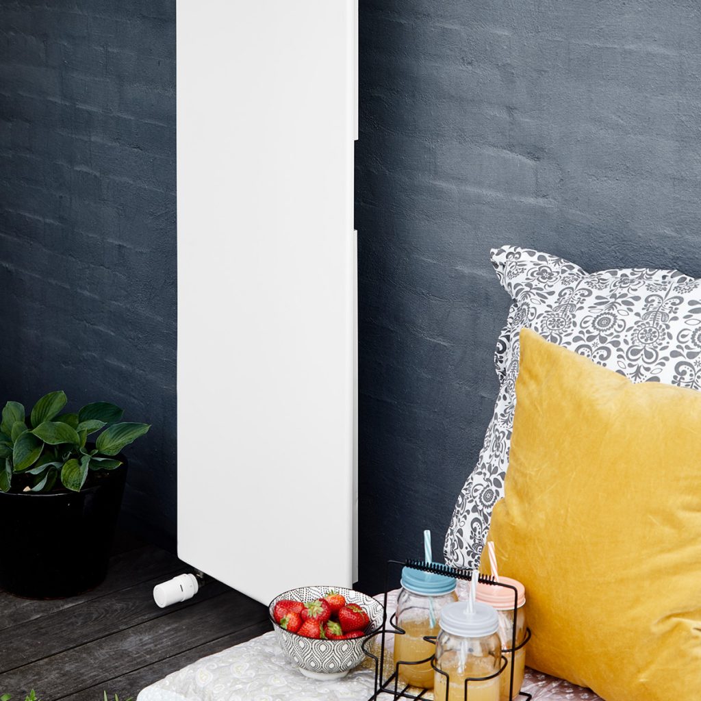 Hudevad Integral Vertikal - Stærk og tidløs radiator