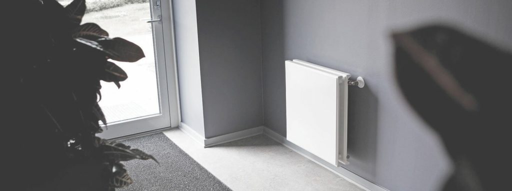 Hallway - Danish design radiators in high quality
