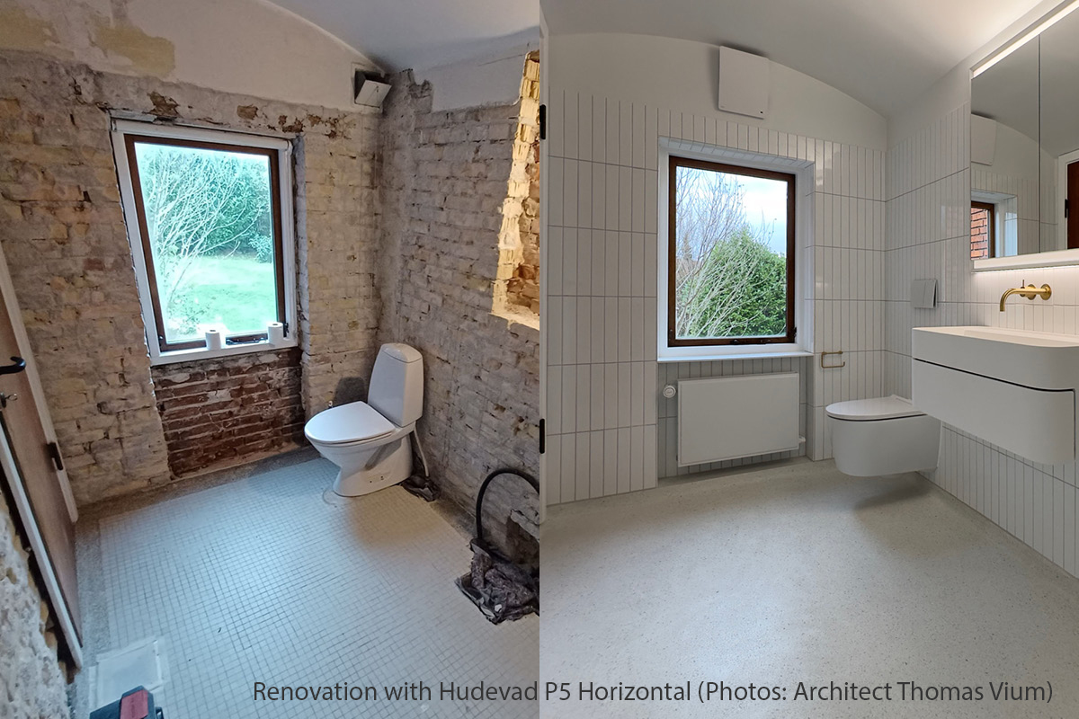 Hudevad radiators for renovation projects - Hudevad